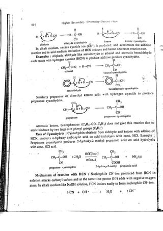 Aldehyde Ketone And Their Types And Properties PDF