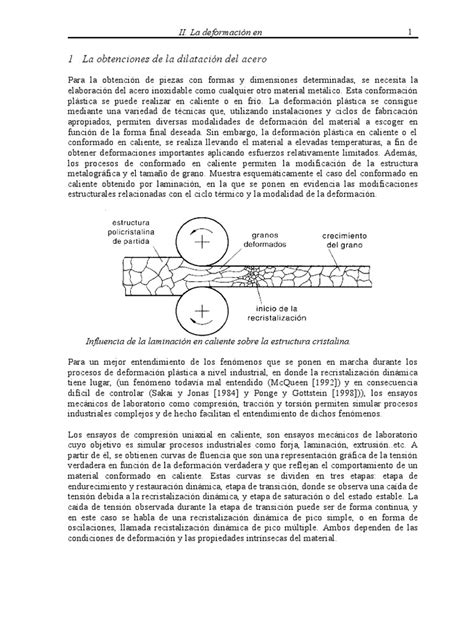 Deformacion Pdf Deformación Ingeniería Laminado Metalmecánica