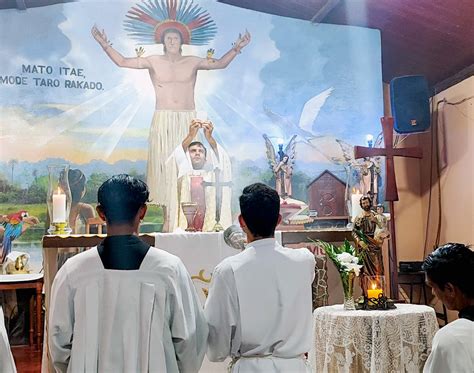 Comunidade Boe Bororo Celebra São José Em Meruri