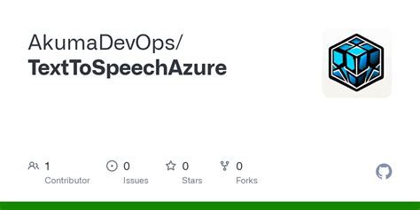 GitHub AkumaDevOps TextToSpeechAzure