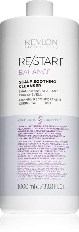 Revlon Professional Re Start Balance Soothing Shampoo For Sensitive Scalp Notino Co Uk