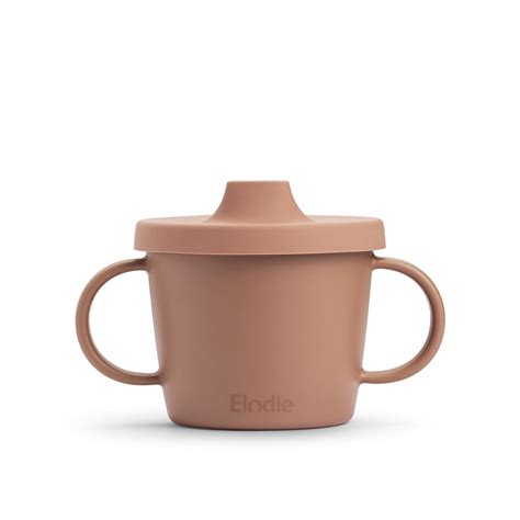 Elodie Sippy Cup Soft Terracotta Nursery Direct