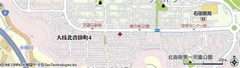 京都府京都市西京区大枝北沓掛町4丁目1の地図 住所一覧検索｜地図マピオン