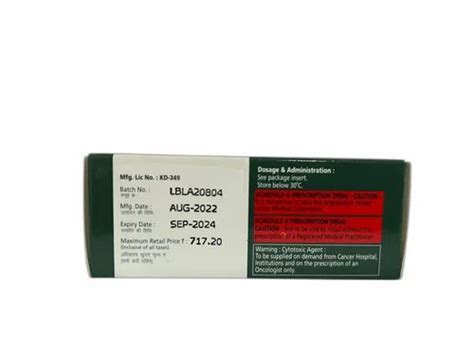 Bleocin Bleomycin Injection Dosage Form 15iu Per Vial Packaging 15
