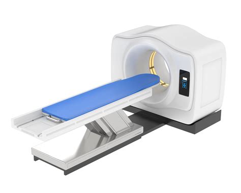 Mri Scanner Isolated On Background 3d Rendering Illustration