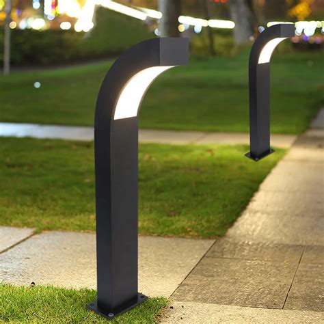 볼라드등 잔디등 정원등 방수 정원 기둥 빛 야외 E27 Led 잔디 램프 알루미늄 게시물 풍경 Bollard 티몬