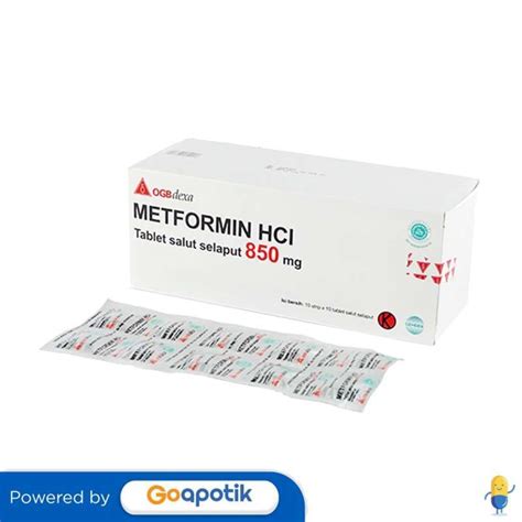 Jual METFORMIN OGB DEXA MEDICA MG BOX TABLET Di Seller Apotek Adi Pharma Katapiang