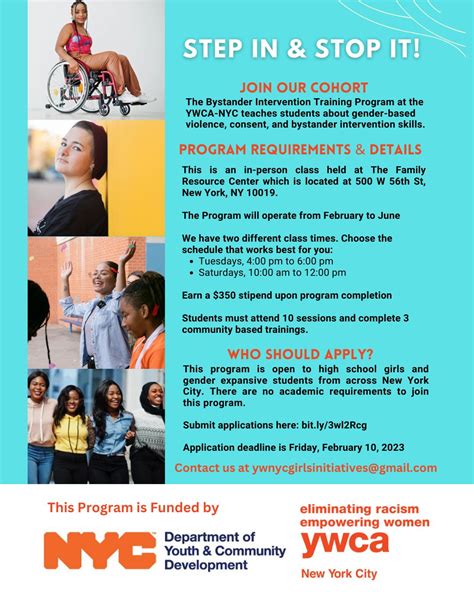 Fyi To High School Girls Interested In Learning More About Bystander