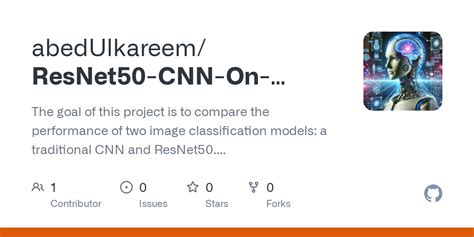 Github Abedulkareemresnet50 Cnn On Cifar 10 The Goal Of This Project Is To Compare The