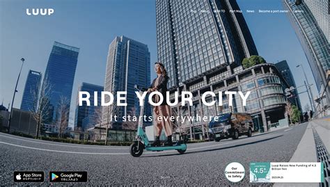 News Japanese Shared Electric Scooter Platform Luup Has Raised 30