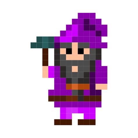 Pixel Dwarf Free Svg