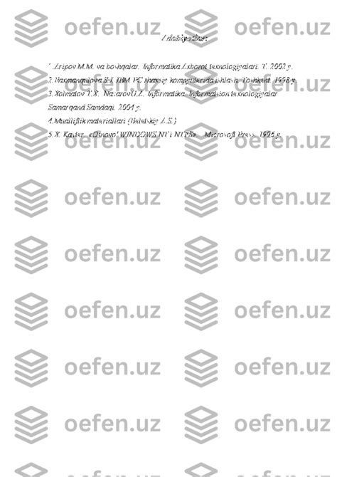 Mac UNIX LINUX IOS Va Android Va Operatsion Tizimlari Va Ularning Imkoniyatlari