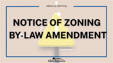 Notice Of Passing Zoning By Law Amendment 4428 And 4492 Adjala
