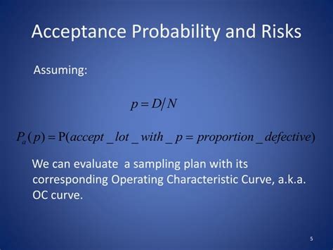 Acceptance Sampling Ppt That Is Very Helpful Pptx