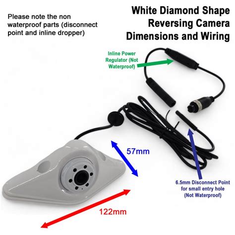Reversing Cameras Uk Ltd 7 Slimline Monitor Reversing Camera Kits