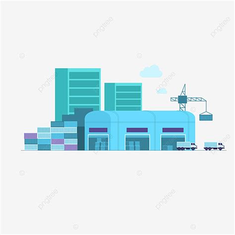 一套工業廠房和製造建築插圖 廠 工程 電力向量圖案素材免費下載，png，eps和ai素材下載 Pngtree