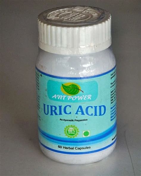Uric Acid Herbal Capsules Packaging Type Bottle At ₹ 100bottle In