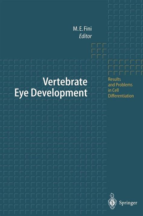 Results And Problems In Cell Differentiation 31 Vertebrate Eye