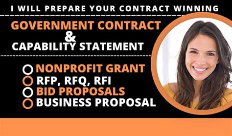 Do Rfi Rfp Rfq Nonprofit Grant Bid Proposal And Investment Contract