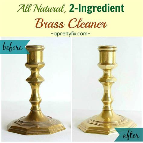 All Natural 2 Ingredient Brass Cleaner A Pretty Fix