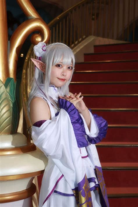 ひめか🧸💭池ハロ30化物語併せ募集中 On Twitter ♡コスプレ♡ Reゼロから始める異世界生活 エミリア Cosplay