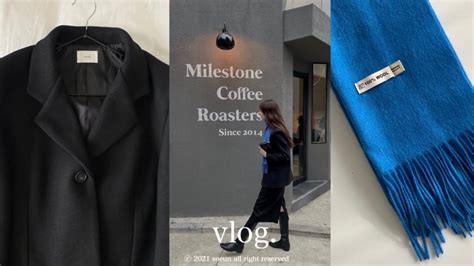 Vlog 일상브이로그ㅣ데일리룩ㅣ겨울 아이템 언박싱 ️ㅣ머플러와 자켓르네이 플라이모델ㅣ겨울에 있으면 좋을 아이템ㅣ겨울자켓ㅣ한남동나들이 Youtube