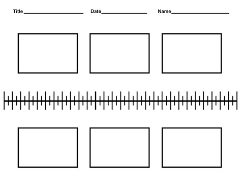 Timeline Template Printable
