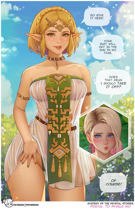 Portal To Hyrule 1 Porn Comic Cartoon Porn Comics Rule 34 Comic
