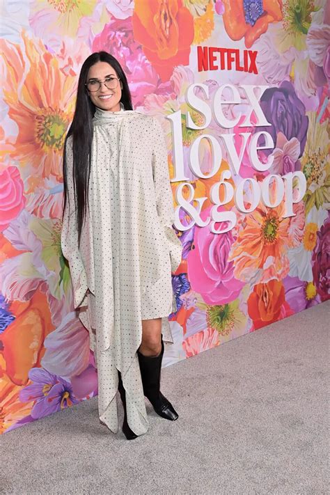 Demi Moore Sex Love And Goop Screening October 21 2021 Star Style