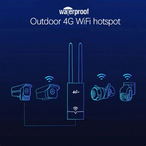 Waterproof 4g Router Outdoor 4g Cat4 Router