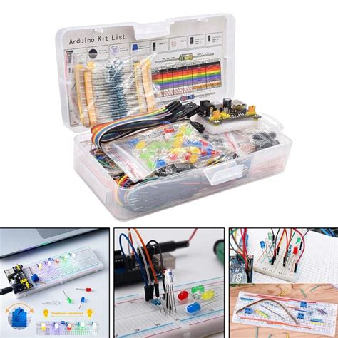 Electronic Component Starter Wire Breadboard Led Buzzer Resistor