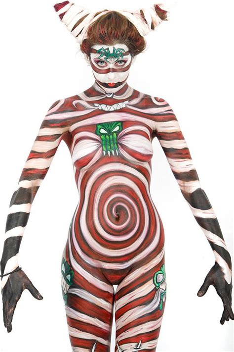 Beautiful Body Painting Artwork