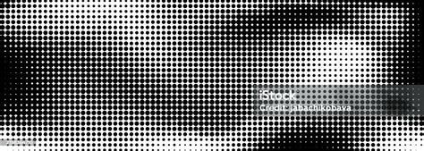 Halftone Dots Pattern Gradient Halftone Dots Backgrounds Stock