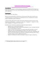 English Personal Response To Texts Assignment English