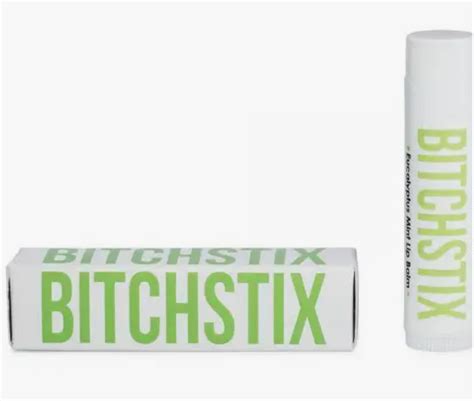 Bitchstix Eucalyptus Mint Organic Lip Balm There She Goes