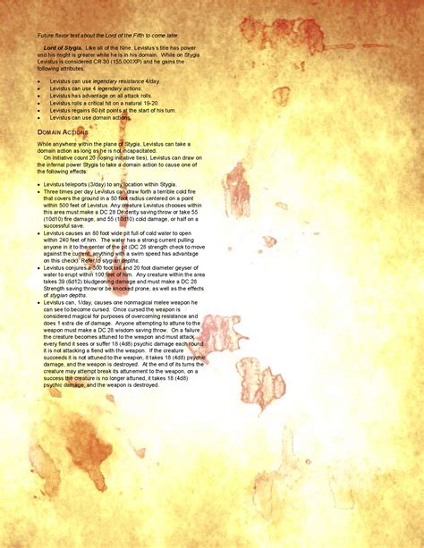 Levistus Update Page 2  En World Dandd And Tabletop Rpg News And Reviews