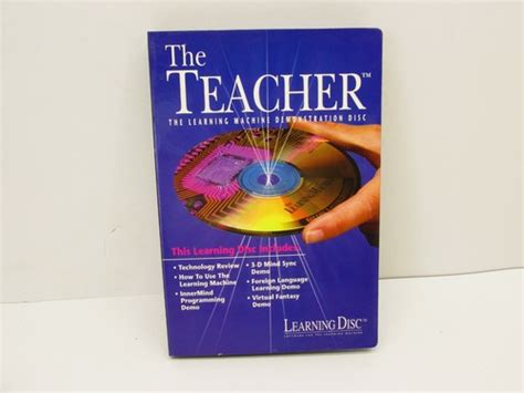Zygon Learning Machine Demo Disc The Teacher Learning Disc Cd Ebay