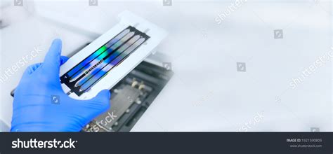 Flow Cell Next Generation Sequencing Genetic Stock Photo Shutterstock