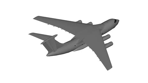 Ilyushin Il 76 3d Model Cgtrader