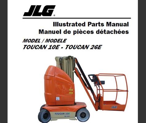 Jlg Toucan 10e 26e Illustrated Parts Manual Service Manual Download