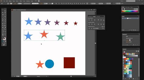 Secrets Of Aligning And Distributing Shapes In Illustrator Youtube