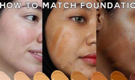 Finding The Right Foundation Shade A Step By Step Guide European Raptors