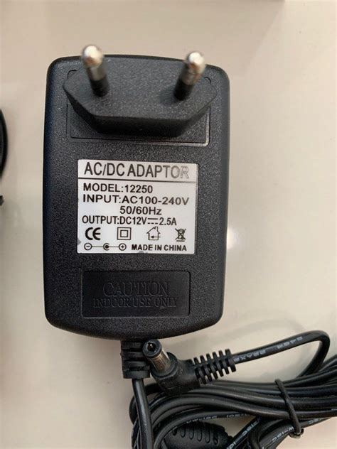 Ac Dc Adaptor Power Supply Charger Computers Tech Parts Accessories Cables Adaptors On
