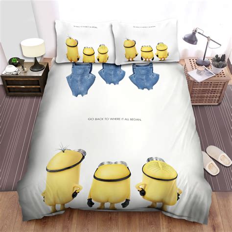 Minions Movie Poster 1 Bed Sheets Spread Duvet Cover Bedding Sets