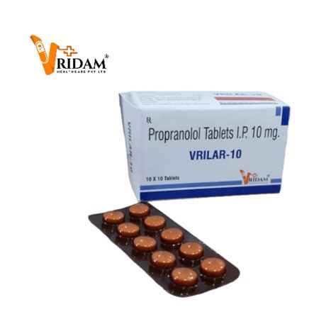 Propranolol 10 Mg Tablets At Rs 348box Nashik Id 2851081588830