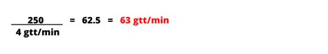 How To Calculate Drops Per Minute Gtts Min Med Calculations