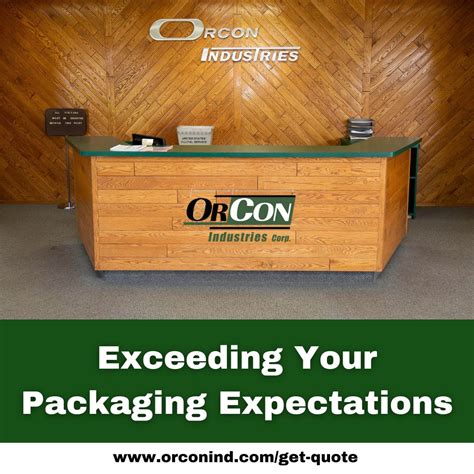 Orcon Industries Corp On Linkedin Orcon Orconindustries Packageengineering Engineering