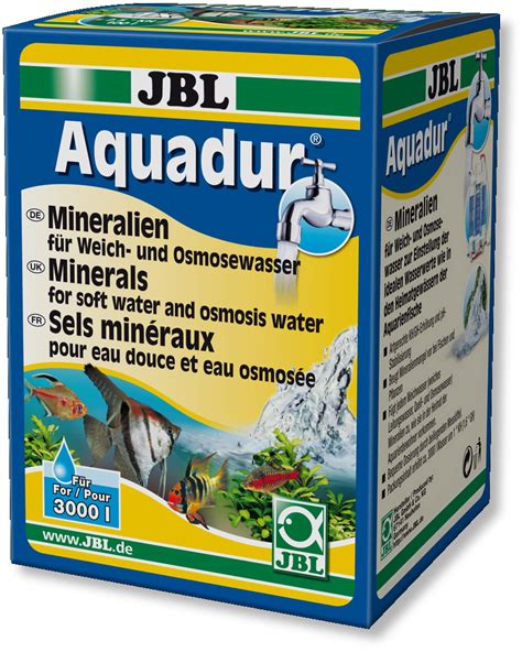 JBL AquaDur Plus apporte à l eau douce ou à l eau osmosée plus de 70
