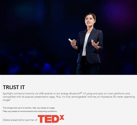 Logitech Spotlight Presentation Remote