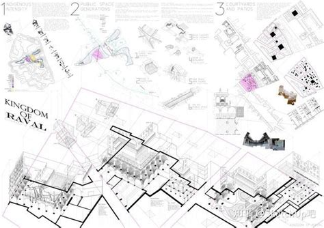 如何系统的学习建筑设计作业正图的排版？ 知乎